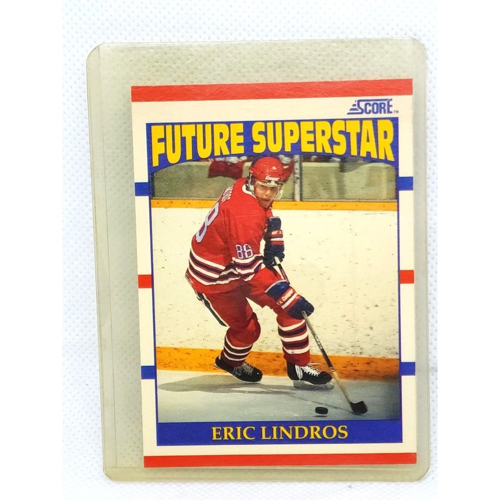 Vintage Score Future Superstar Eric Lindros 1990 Nhl … - Gem